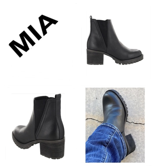 MIA | Shoes | Mia Lug Sole Boots | Poshmark